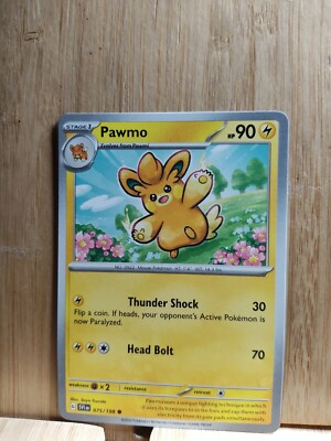 PAWMO 🏆075/198 Scarlet & Violet (Genuine) Pokemon Card🏆 | eBay
