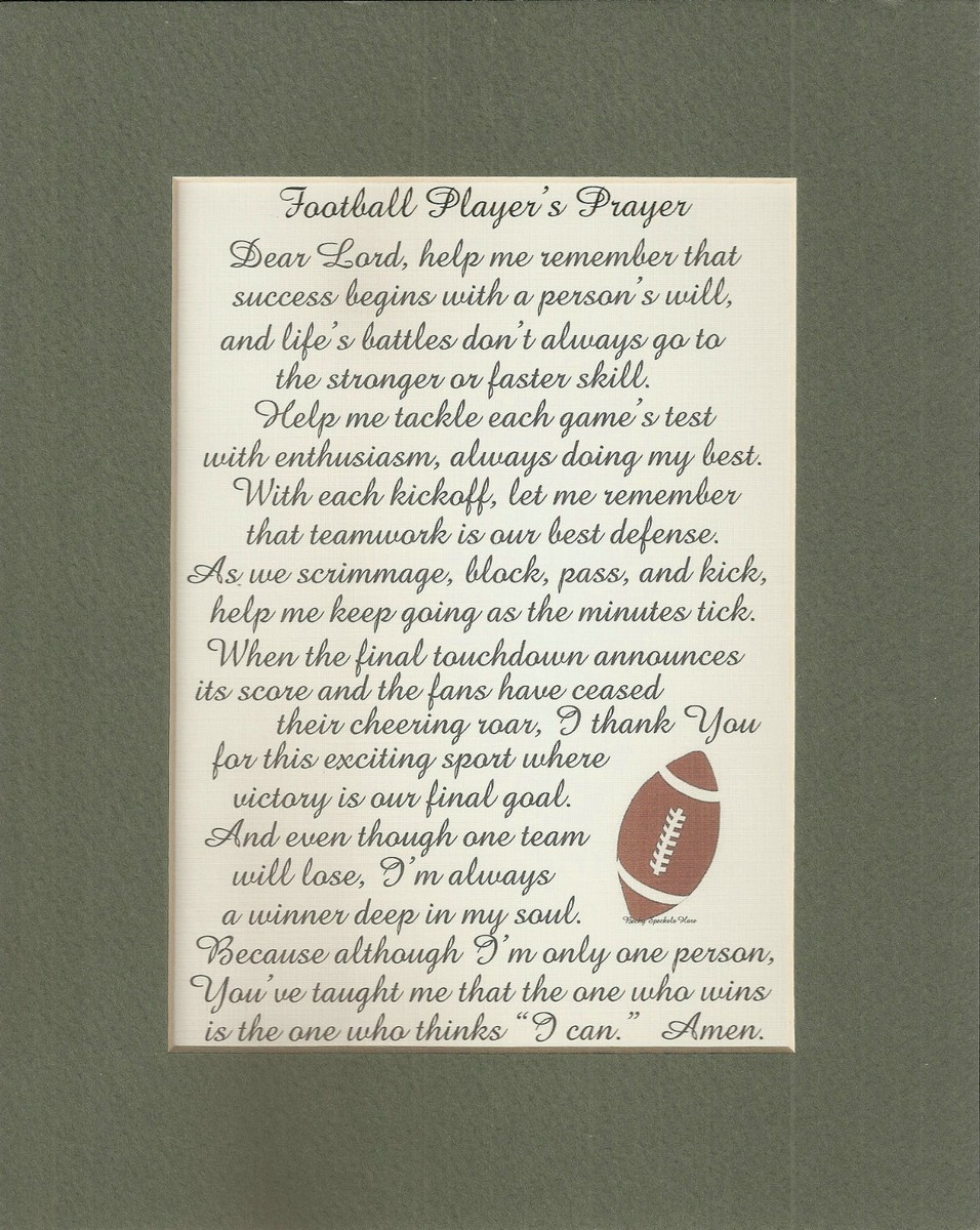 Poems About Football