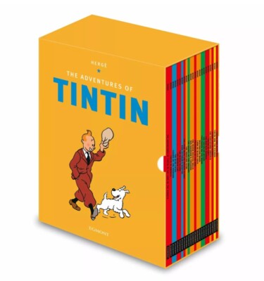 The Adventures of Tintin Boxset 23 Books Collection By Herge NEW ...