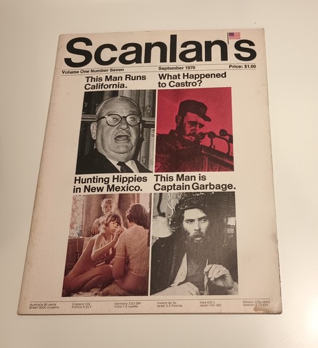 Scanlan's Magazine Volume 1 Number 7 September 1970 vintage | eBay