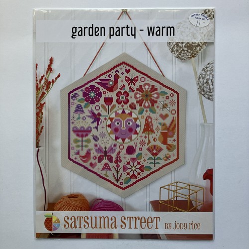 Satsuma Street Garden Party Warm Jodie Rice Counted Cross Stitch ...