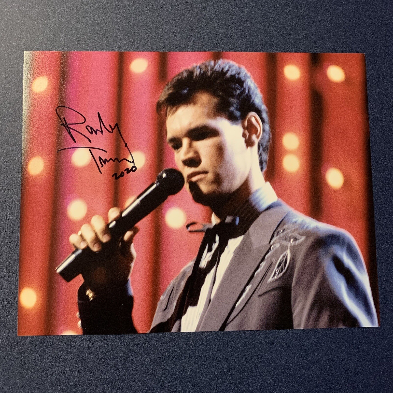 RANDY TRAVIS HAND SIGNED 8x10 PHOTO COUNTRY MUSIC STAR LEGEND ...