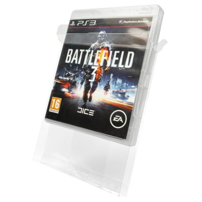 Box Protector PS3 PS4 PS5 Blu Ray Game Sony PlayStation Display Case (1 ...