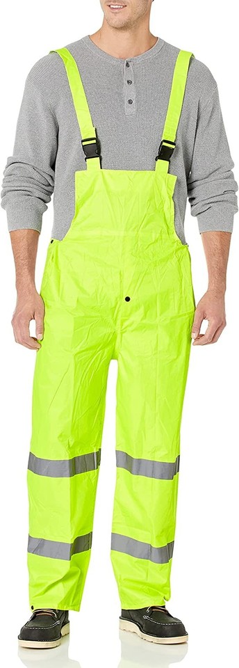 Frog Wear by Global Glove Standard Reflective Rain Gear Mens Bibs and ...
