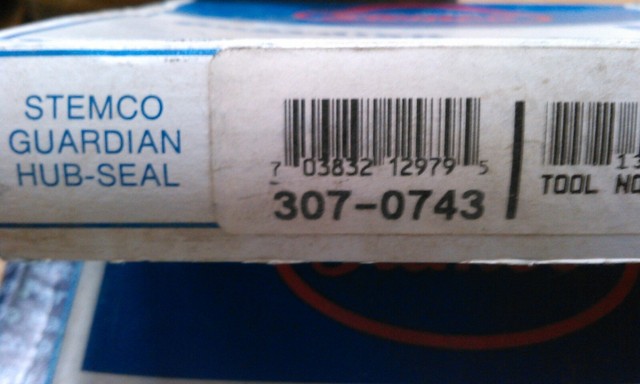 Genuine STEMCO Guardian HP Hub Oil Seal 307-0743 for sale online | eBay