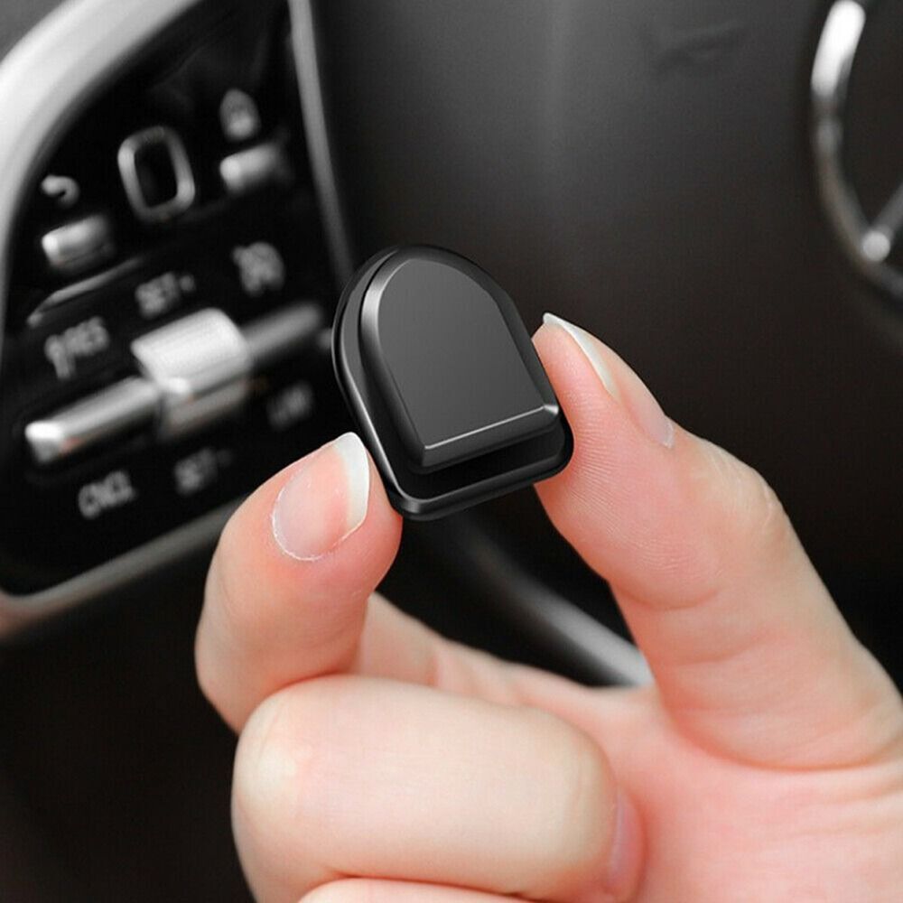Black Car Hooks ABS Self-Adhesive Dashboard Hook for 10Pcs Headphone ...