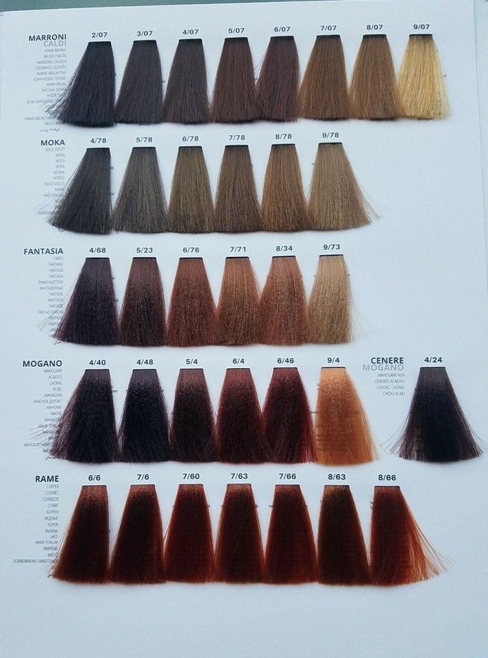 LISAP Milano -- OPC Cream Colors Permanent 100 / 60 ml., 112 colors ...