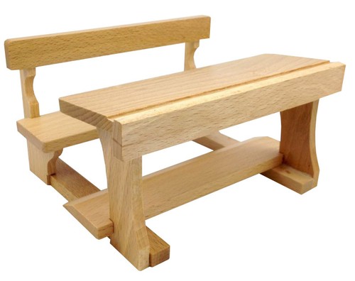 M I Hummel Goebel Miniature Wood School Desk NEW 827052 Made in Germany ...