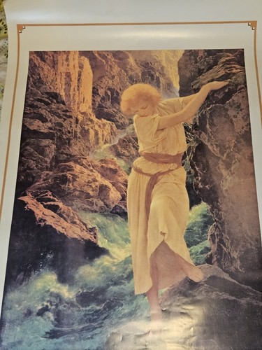 Vintage 1989 Patty Burke "The Canyon" Maxfield Parrish Poster Print Art ...