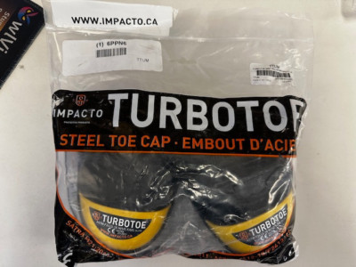 Impacto TURBOTOE Steel Toe Cap Overshoe Pvc, YELLOW, Size: M8-9 W10-11 ...
