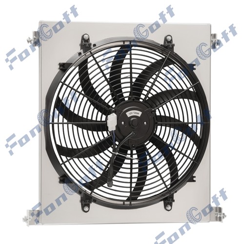 Aluminum Shroud+ 120W 16'' Fan For 1932 Ford Model B 3.3L l4 Flathead ...