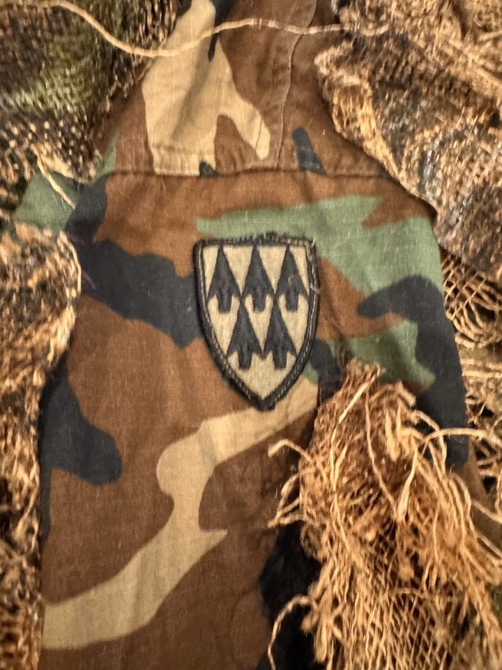 RARE OLDGEN M81 BDU Ghillie Mod 32nd AAMDC Top CAG DEVGRU NSW SOF Air ...
