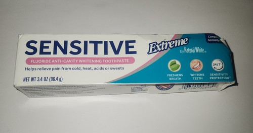 Sensitive Extreme Fluoride Anti Cavity Whitening Toothpaste 67990008980 ...