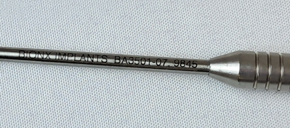Bionx BA3501-07 Bankart Angled Rasp Arthroscopic Shoulder Orthopedic | eBay