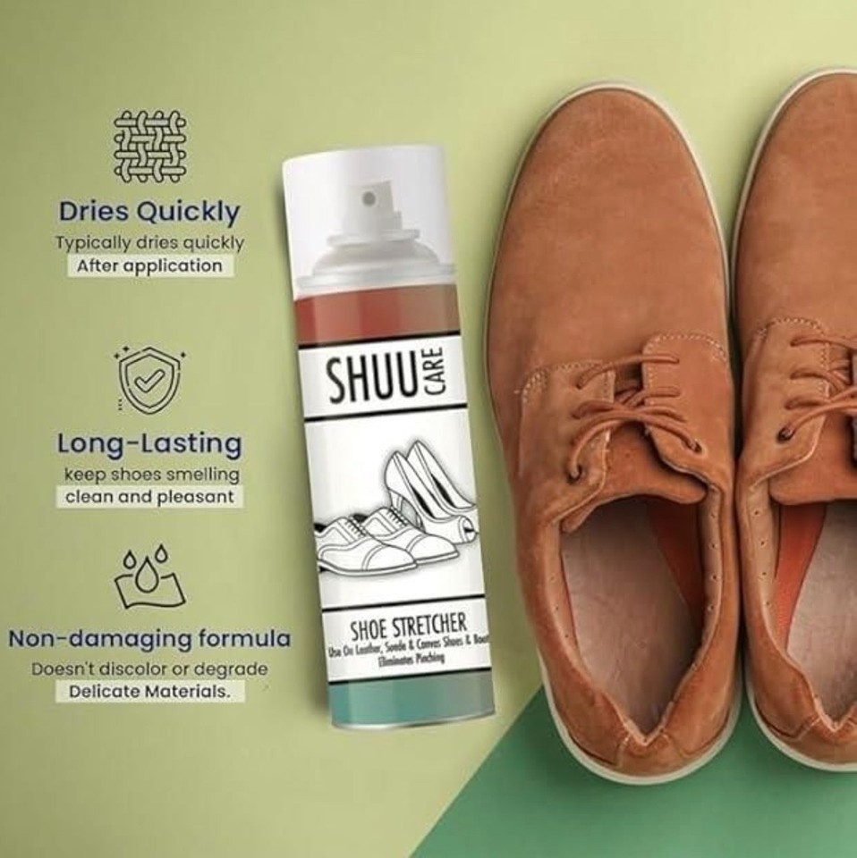 Shoe & Boot Waterproof Spray Can For Leather Suede Canvas Shoes ...