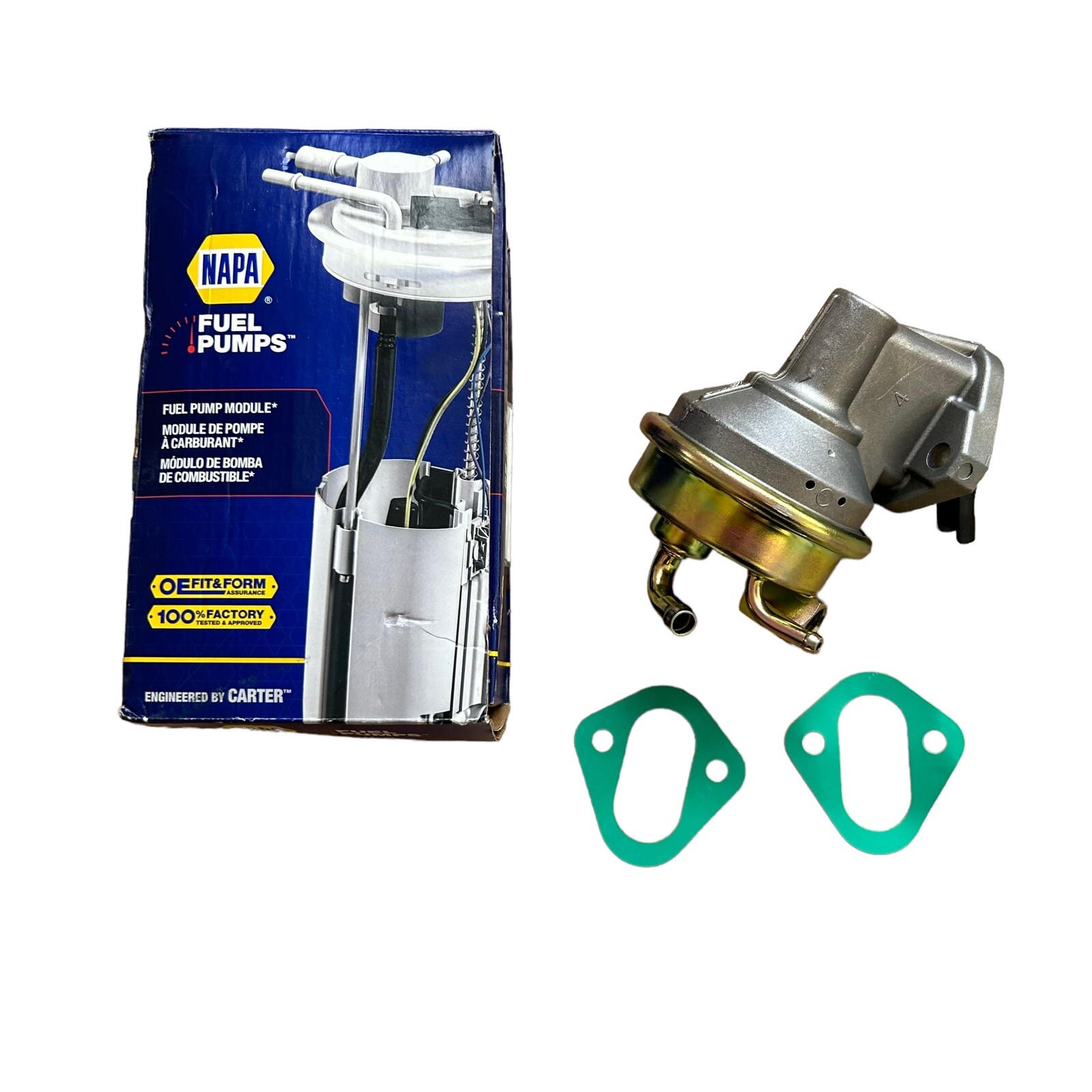 NAPA Mechanical Fuel Pump # B-0196-P; Fits 1972-1990 G.M | eBay