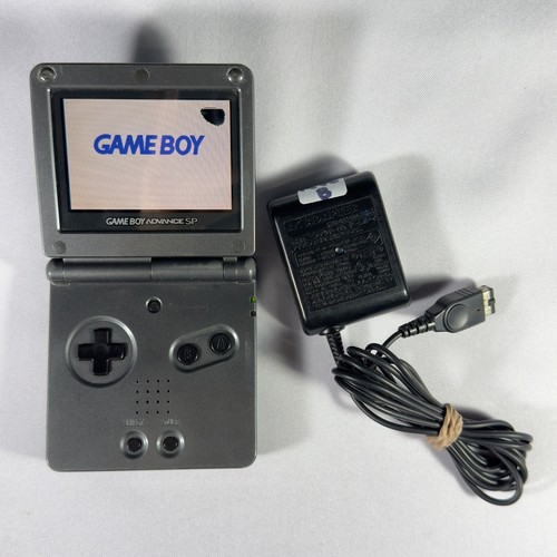 Nintendo Gameboy Advance SP Graphite AGS-101 For Parts Or Repair - READ ...