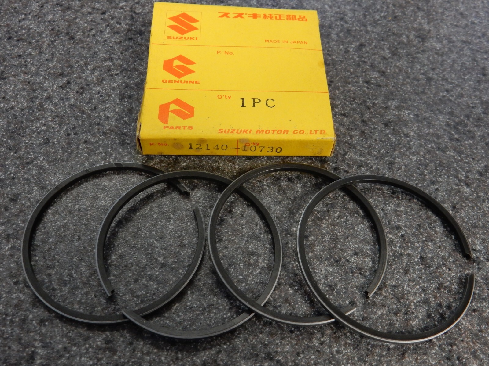 NOS Suzuki 2ND 0.50Mmm 50.50mm O/S 1966-1968 T200 TC200 12140-10730 | eBay