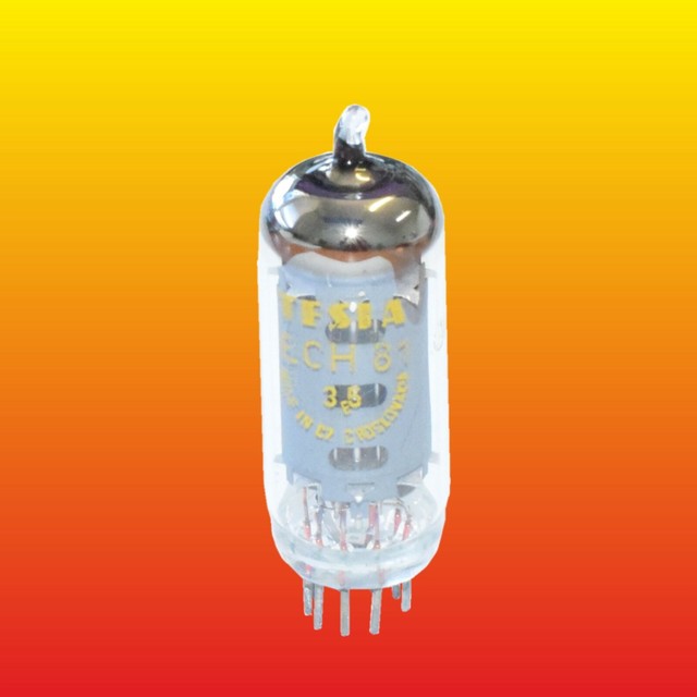 ECH81 TESLA TRIODE-HEPTODE VACUUM TUBE 6AJ8 6I1P X719 6C12 CV2128 6U1 ...