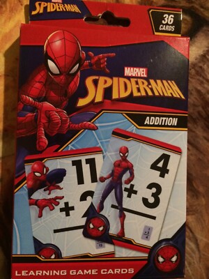 SPIDER-MAN Mathematics Addition Flash Game Deck | eBay
