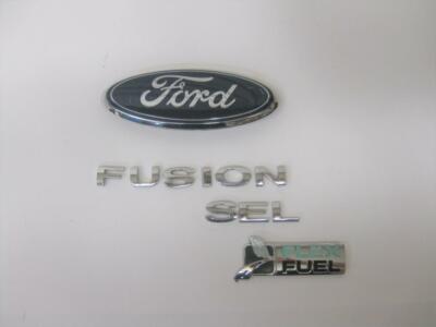 FORD FUSION SEL TRUNK DECK LID EMBLEM BADGE LETTER SET 2010 - 2012 OEM ...