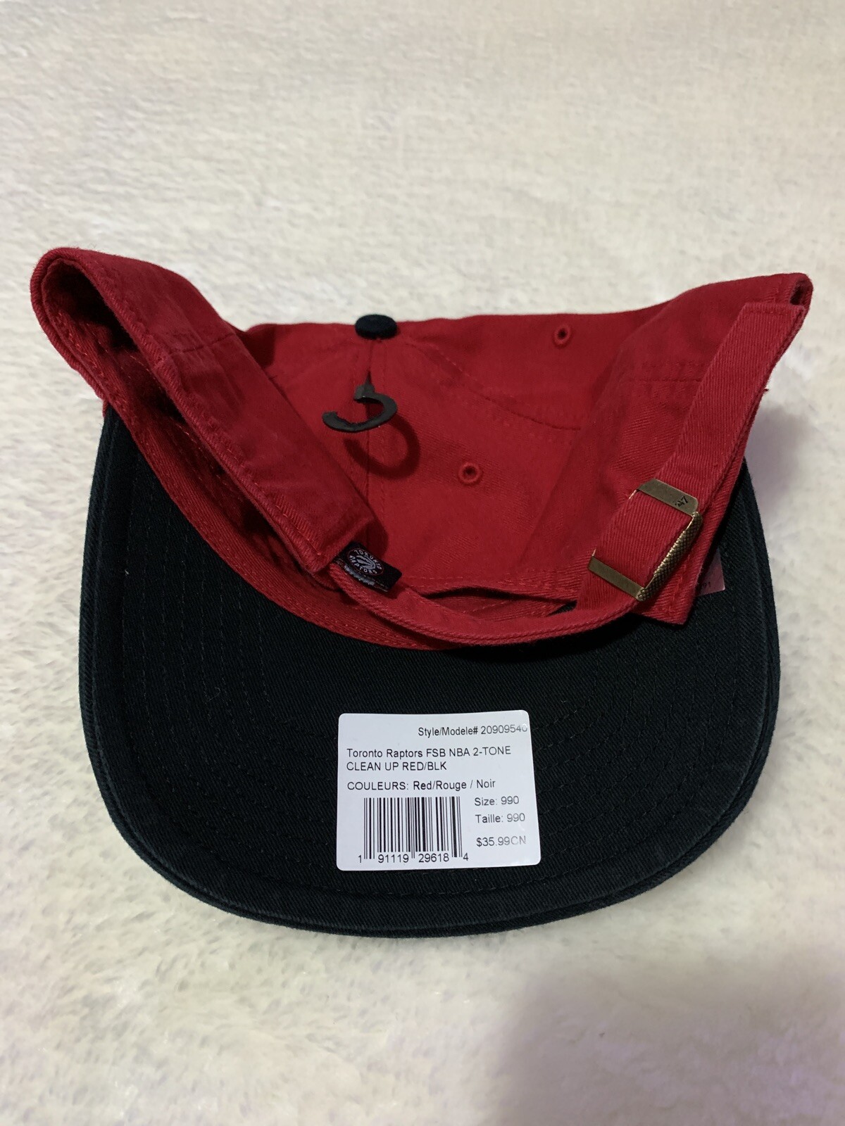 BNWT ‘47 Brand Toronto Raptors NBA 2-Tone Clean Up Strapback Dad Hat ...