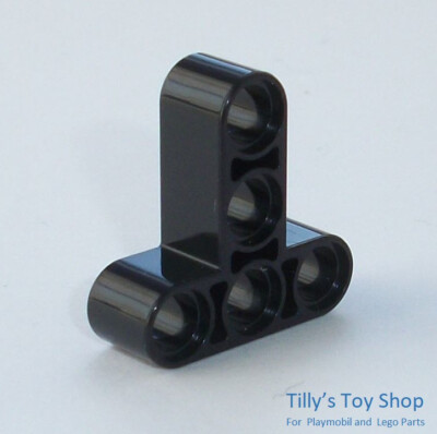 Lego Technic - Six 3x3 T-shape Liftarms - Black - ID 60484 - NEW | eBay