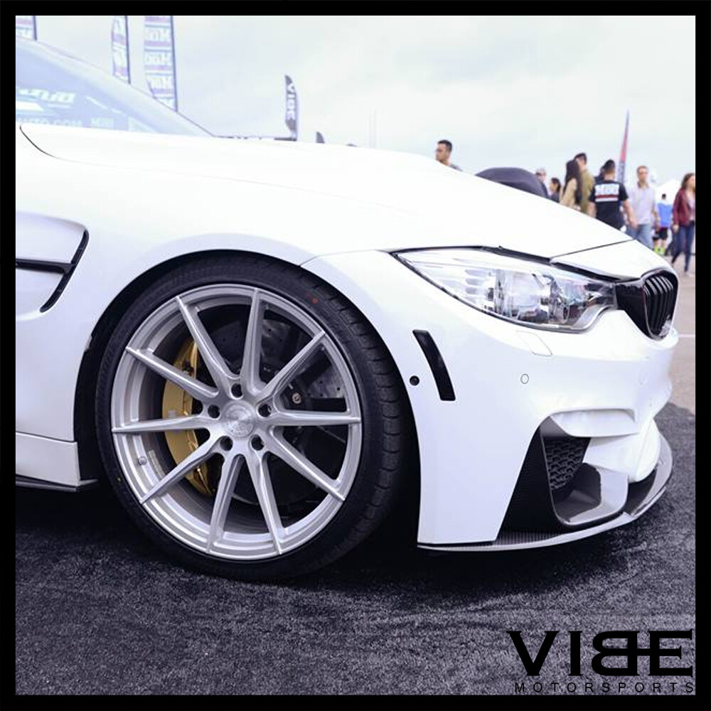19" VERTINI RF1.1 SILVER CONCAVE WHEELS RIMS FITS BMW F30 320 328 335 ...