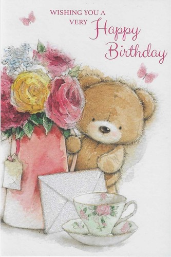 OPEN CUTE FEMALE BIRTHDAY CARD | eBay UK