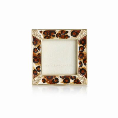 Jay Strongwater 'Leland' 2x2" Frame in Leopard, Factory New | eBay