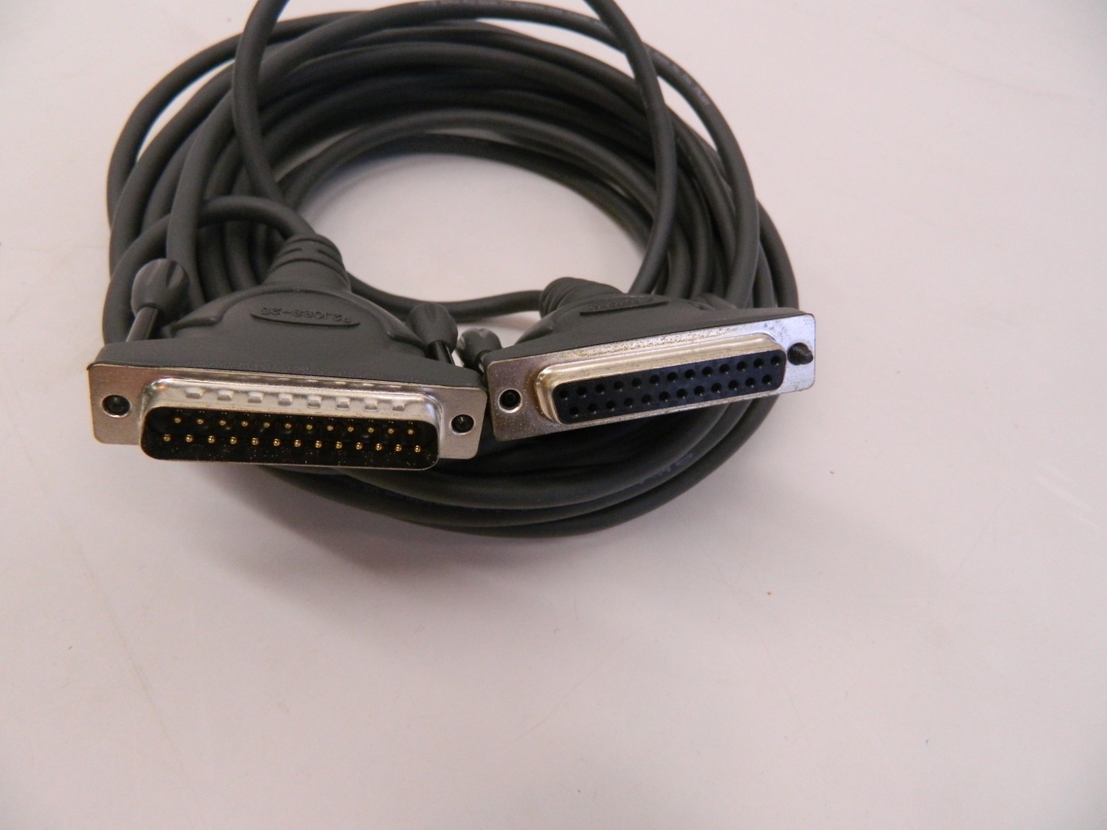 Belkin Pro Series 25' 3m Modem Cable F2l088-25 Db25f Female Db25m Male Serial for sale online | eBay