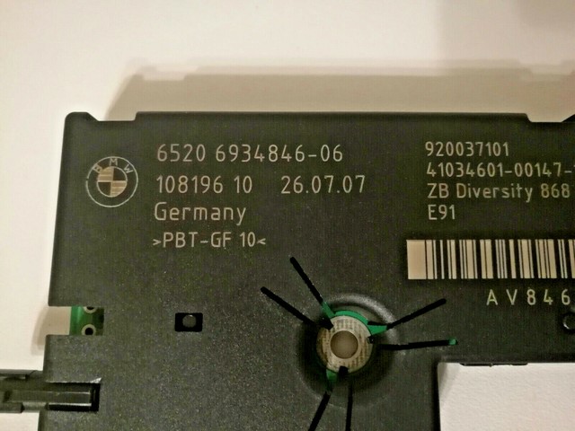 BMW 3 Series E91 Touring Antenna Amplifier Diversity Unit 6934846 ...