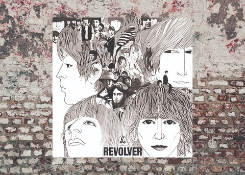 THE BEATLES REVOLVER ALBUM COVER POSTER PRINT A86 | eBay