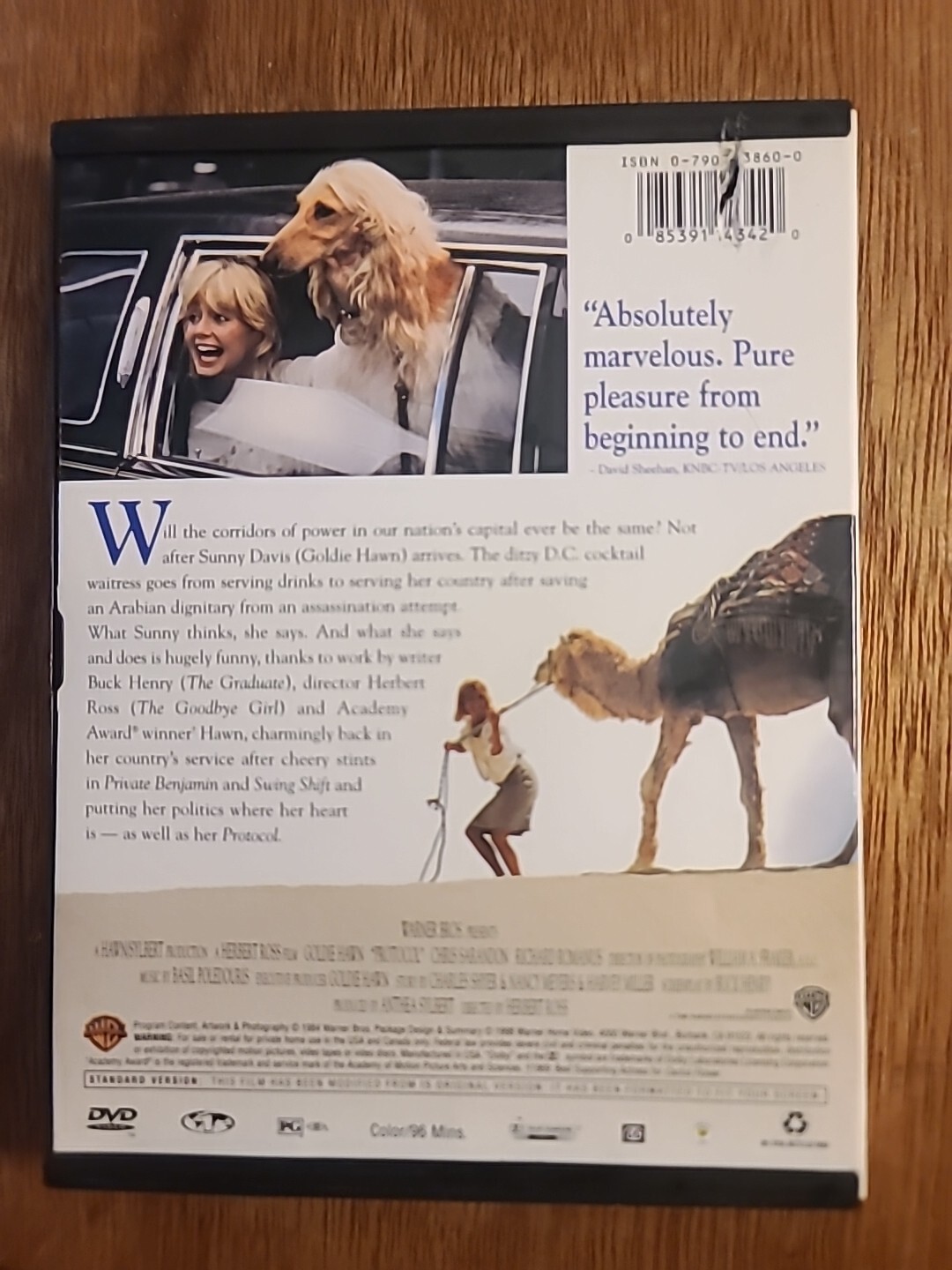 PROTOCOL - DVD - Goldie Hawn | eBay