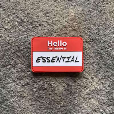 My name is ESSENTIAL PVC Patch | eBay