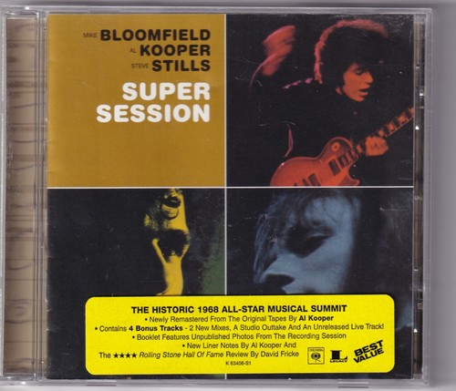 MIKE BLOOMFIELD (GUITAR)/AL KOOPER/STEPHEN STILLS - SUPER SESSION CD | eBay