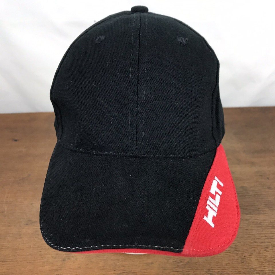 HILTI Black Cotton Adjustable Baseball Cap Hat CH45 | eBay