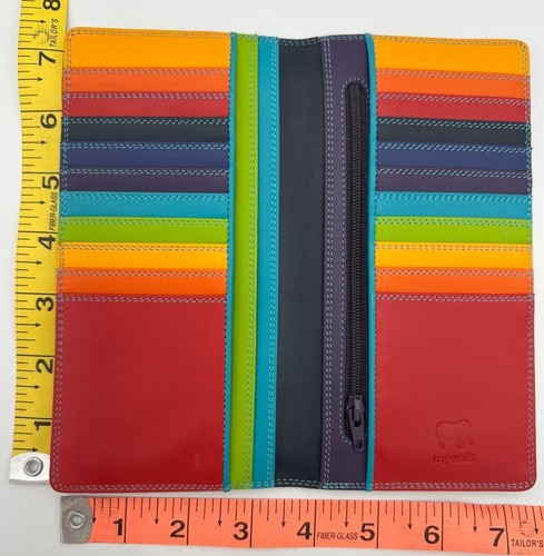 MyWalit~Long Wallet w/ Multi Slots Including For Zipped Coin & Bills ...