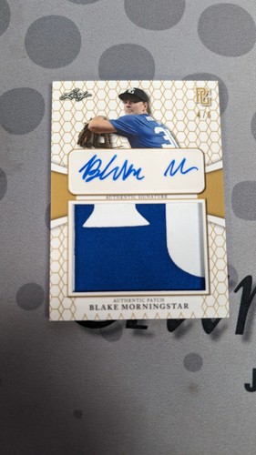 2022 Leaf Perfect Game National Showcase - Patch Autographs Gold #PA ...