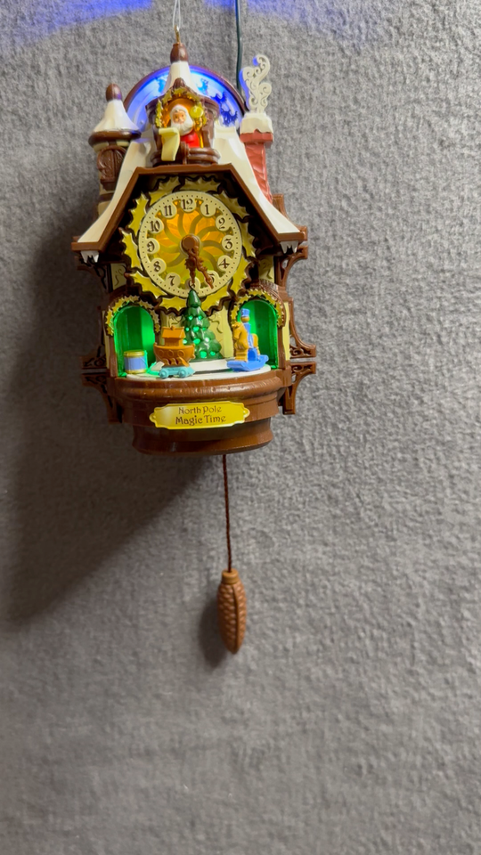 Hallmark 2013 Santa’s Magic Cuckoo Clock Ornament – Magic Cord Incl ...