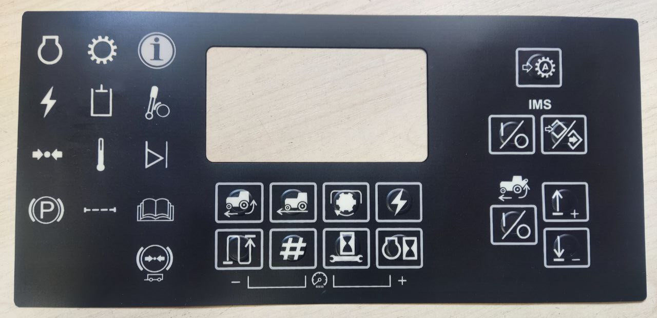 John Deere 8x20 VEHICLE MONITOR panel replacement sticker with buttons ...