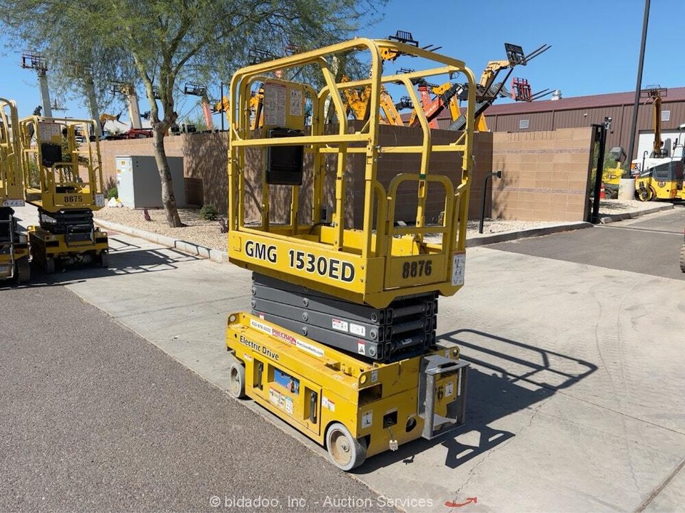 2019 GMG 1530-ED 15' Electric Scissor Lift Man Aerial Platform -Parts ...