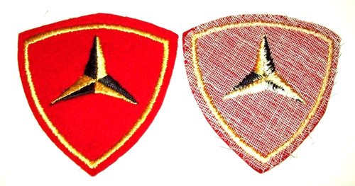 ORIGINAL CUT-EDGE EMBROIDERED WOOL WW2 USMC 3rd MARINE DIVISION PATCH | eBay