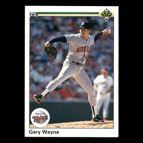 Gary Wayne #372 1990 Upper Deck Minnesota Twins Baseball Card MLB | eBay
