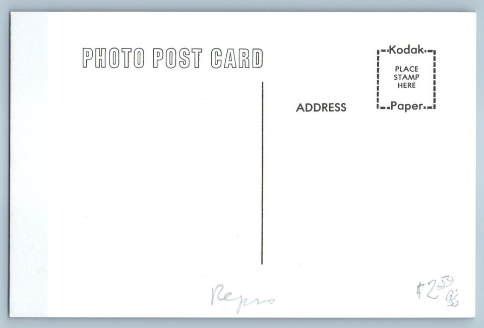 1960 Martinsburg Iowa CBQ Railroad Train Depot Station RPPC Photo ...