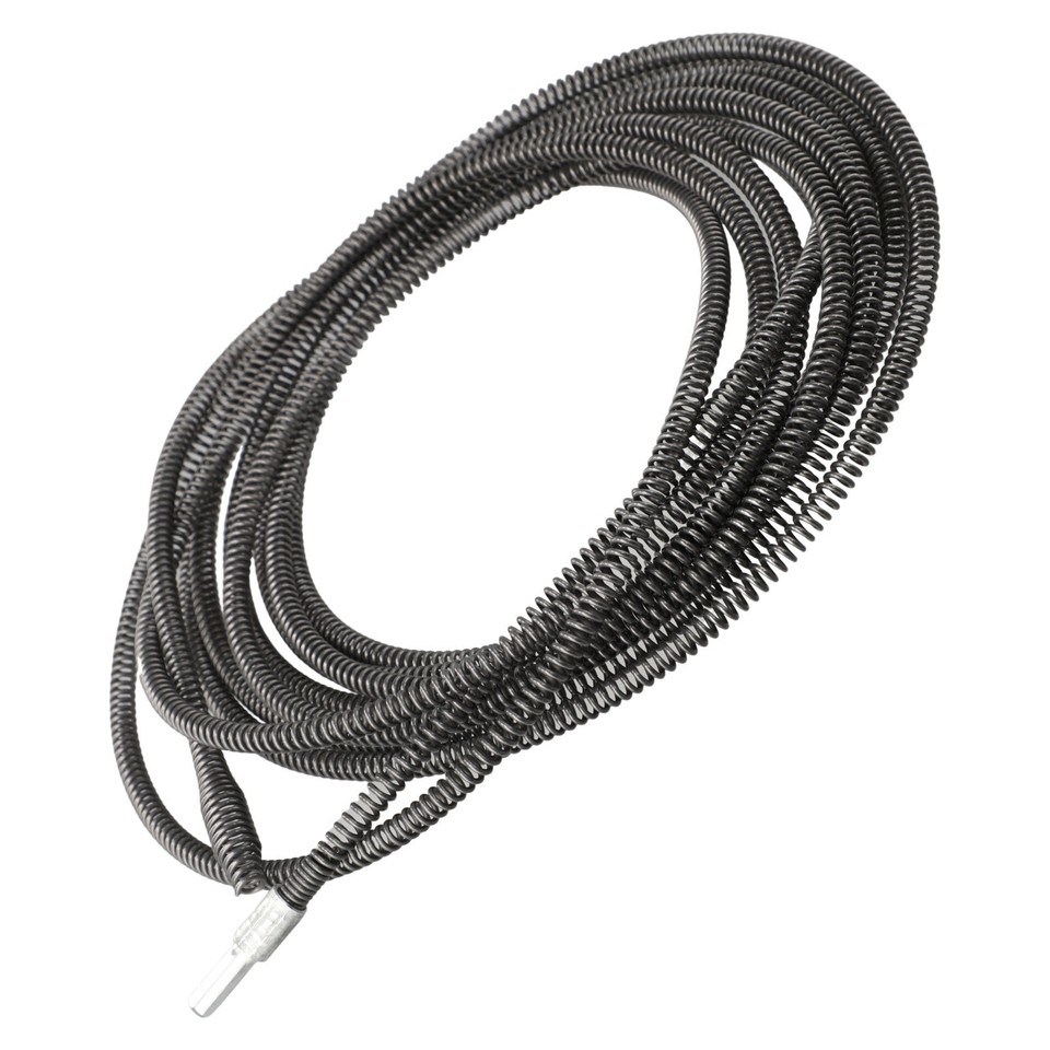 Pipe Dredging Tool Spring Tube 5 Meter Electric Drill Connector ...