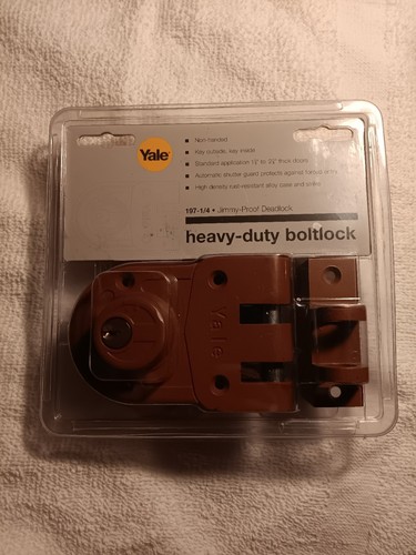 New Yale Jimmy Proof Lock Bolt Lock | eBay