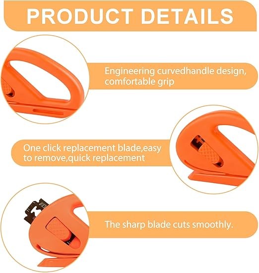 2pcs With Blades-Gift Wrap Cutter for Wrap Rolls, Car Wrap, Ribbon ...