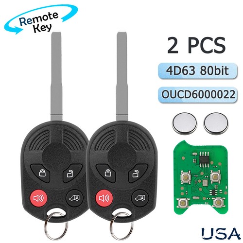 2 For 2015 - 2020 Ford Transit Cargo 150 250 350 Remote Head Key Fob ...