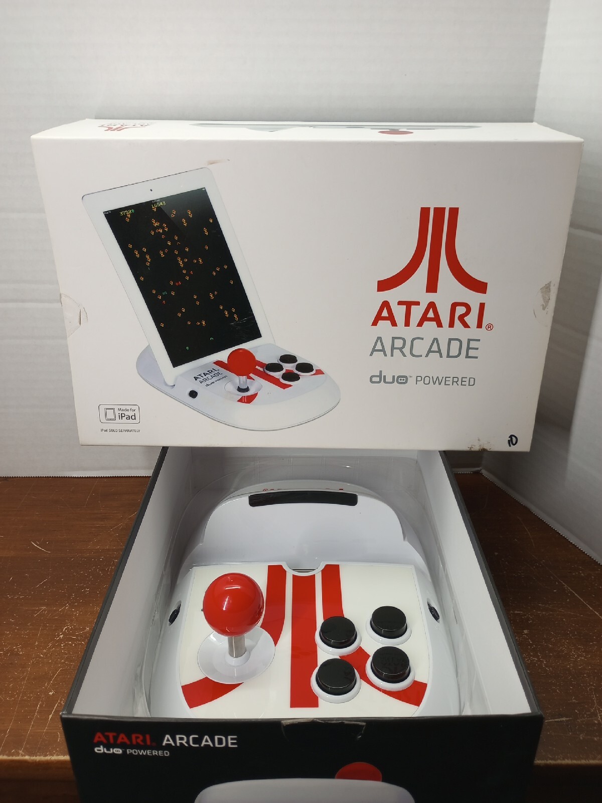 Atari Arcade Duo Powered Joystick Controller Station Console for Apps & iPads | eBay